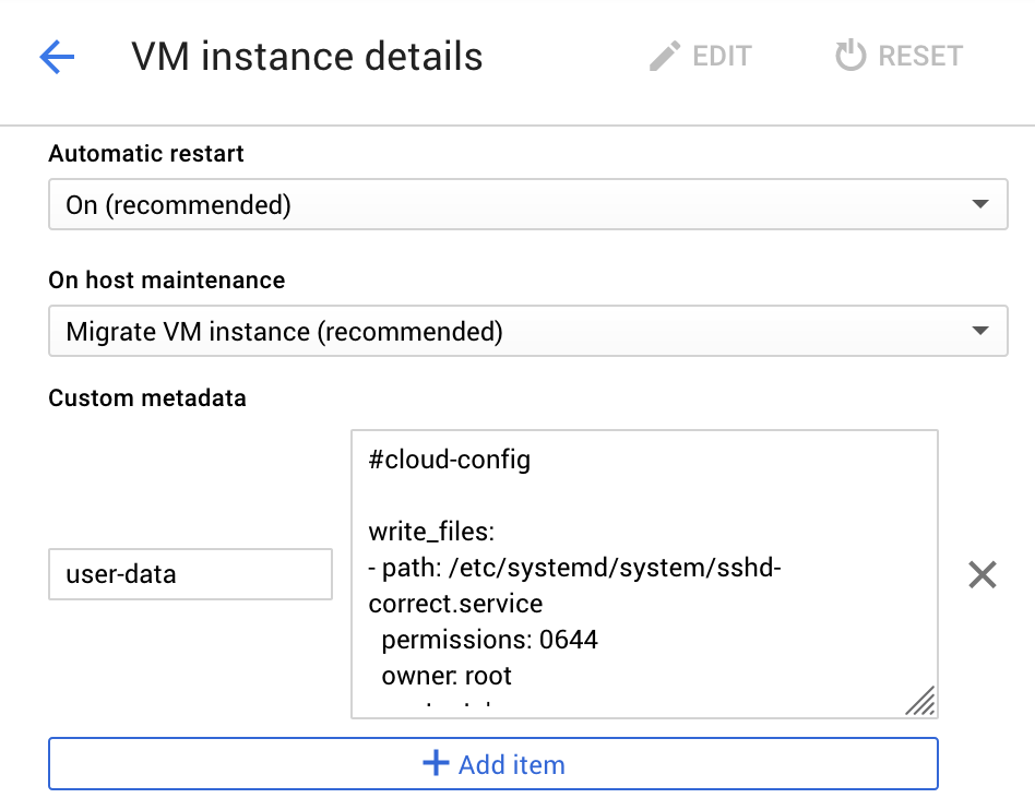 Changing the SSH port on Container-Optimized OS for Google Cloud Platform - Spotlight's Blog